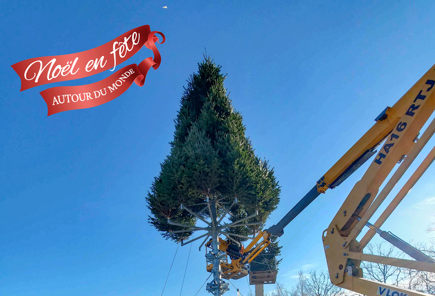 La Roche-sur-Yon. Noël 2021 : la mise en place des installations est en ...