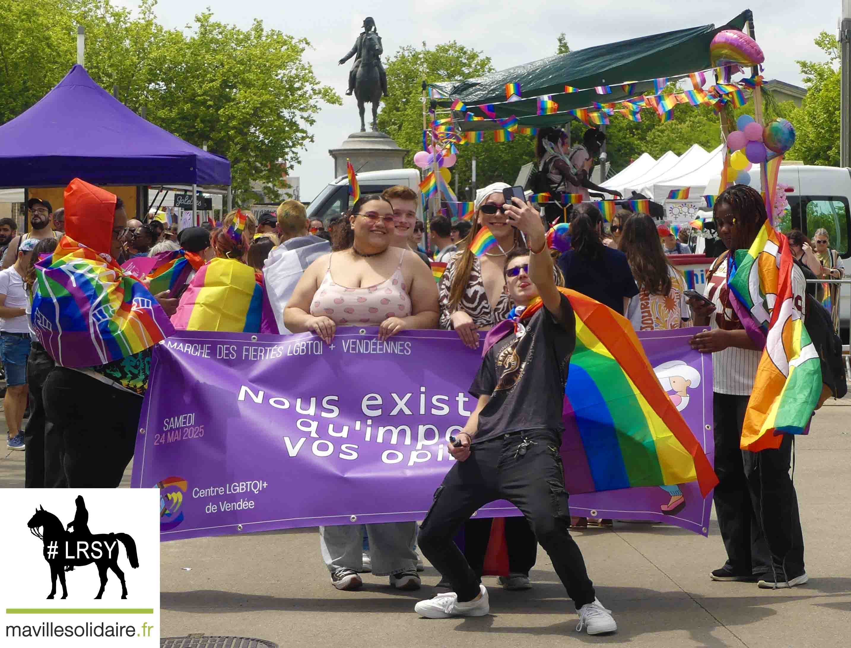 Marche des fiertés 2025 : une édition haute en couleurs à La Roche-sur ...